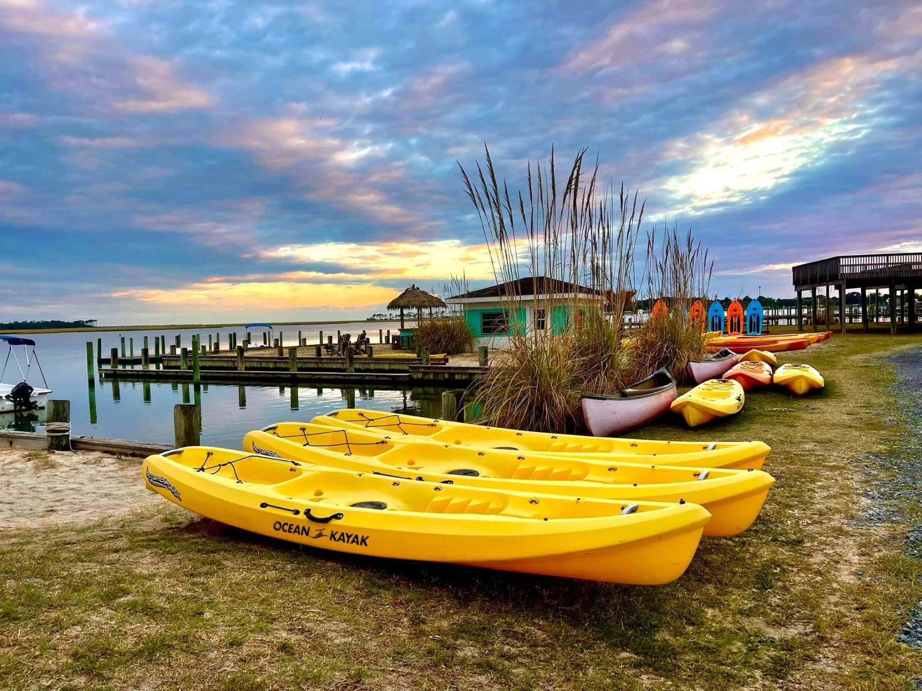 Kayak Dealer in Chincoteague, VA | Snug Harbor Marina & Resort